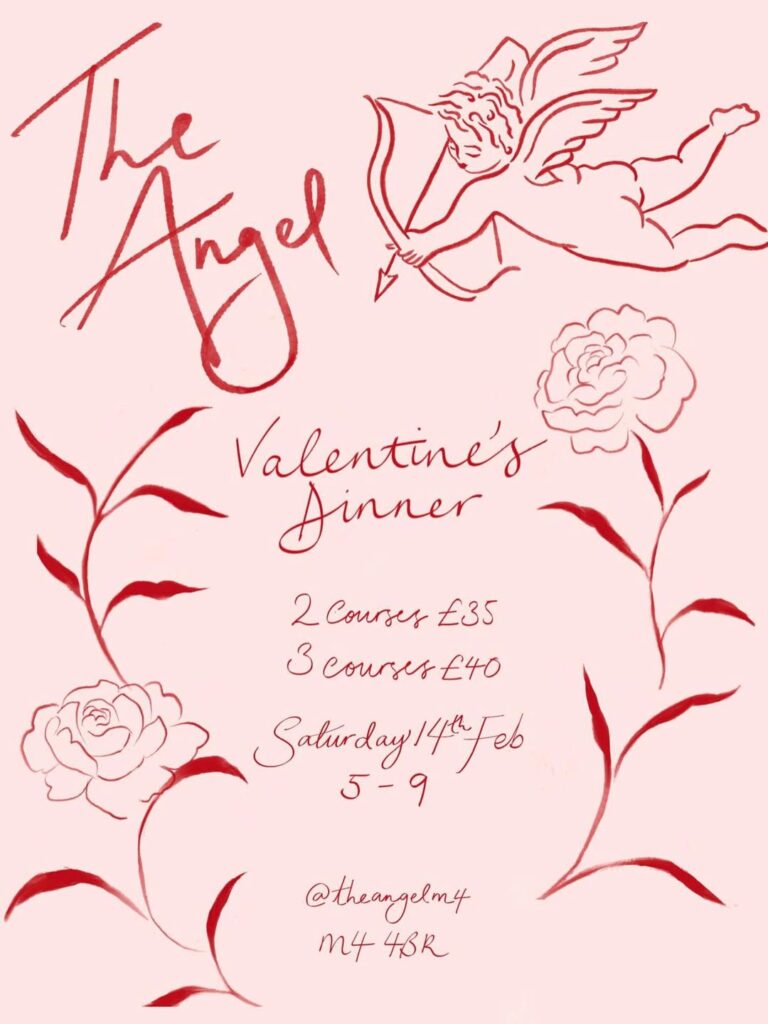 Valentine's Dinner at The Angel - Manchester’s Finest